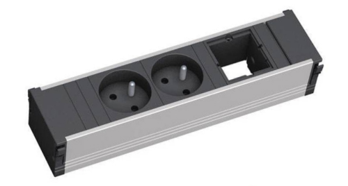 BACHMANN CONI listwa zasilająca 2x230V + 1x wolne - DAC TER