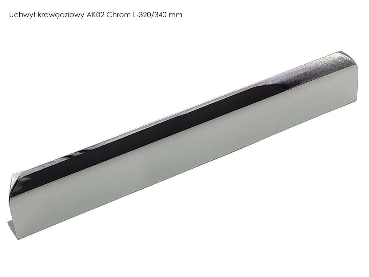 Uchwyt krawędziowy AK02 Chrom - DAC TER